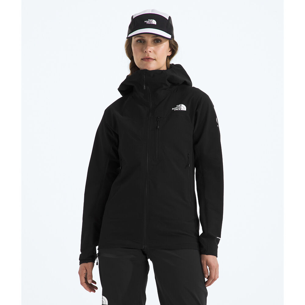 Women's Summit Series Chamlang Soft Shell Jacket TNF BLACK | Rainwear ...