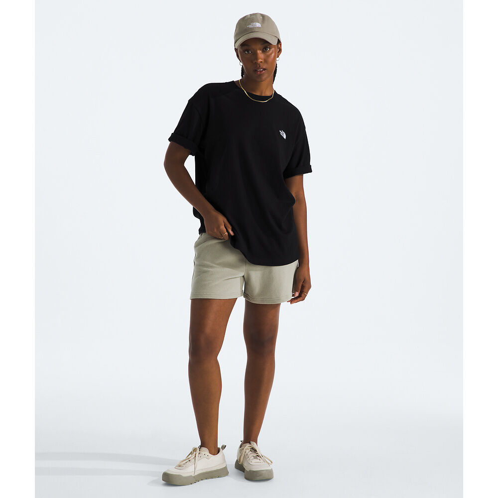 Women's Short-Sleeve Evolution Oversized Tee TNF BLACK | T-shirts ...