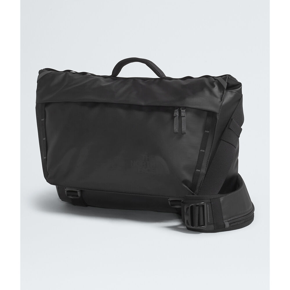 Base Camp Voyager Messenger Bag TNF BLACK-ASPHALT GREY | Hip Packs ...